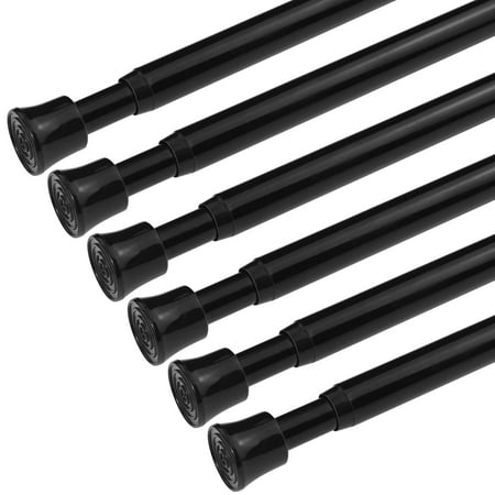 KXLife 6Pcs Spring Tension Rod 11 to 17 Inch Adjustable Length for ...