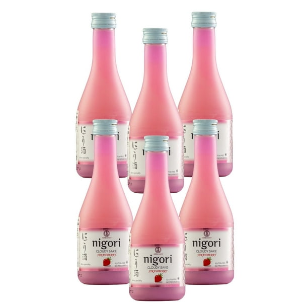 Six Pack Sake Ozeki Nigori Strawberry 330 Ml Ozeki Sake | Walmart en línea