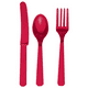 Red Cutlery Set - Party Supplies - Walmart.com