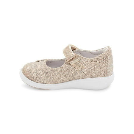 Stride Rite Girls Holly Mary Jane Flat, Rose Gold, 9.5 Wide Toddler ...