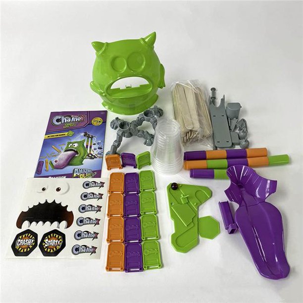 6 Plus Alien Reaction Kinetic Energy Building Toys Set - 120 Piece ...