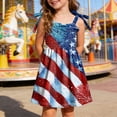 felwors Girls July 4th Dress Red White Blue Toddler Patriotic Outfit ...