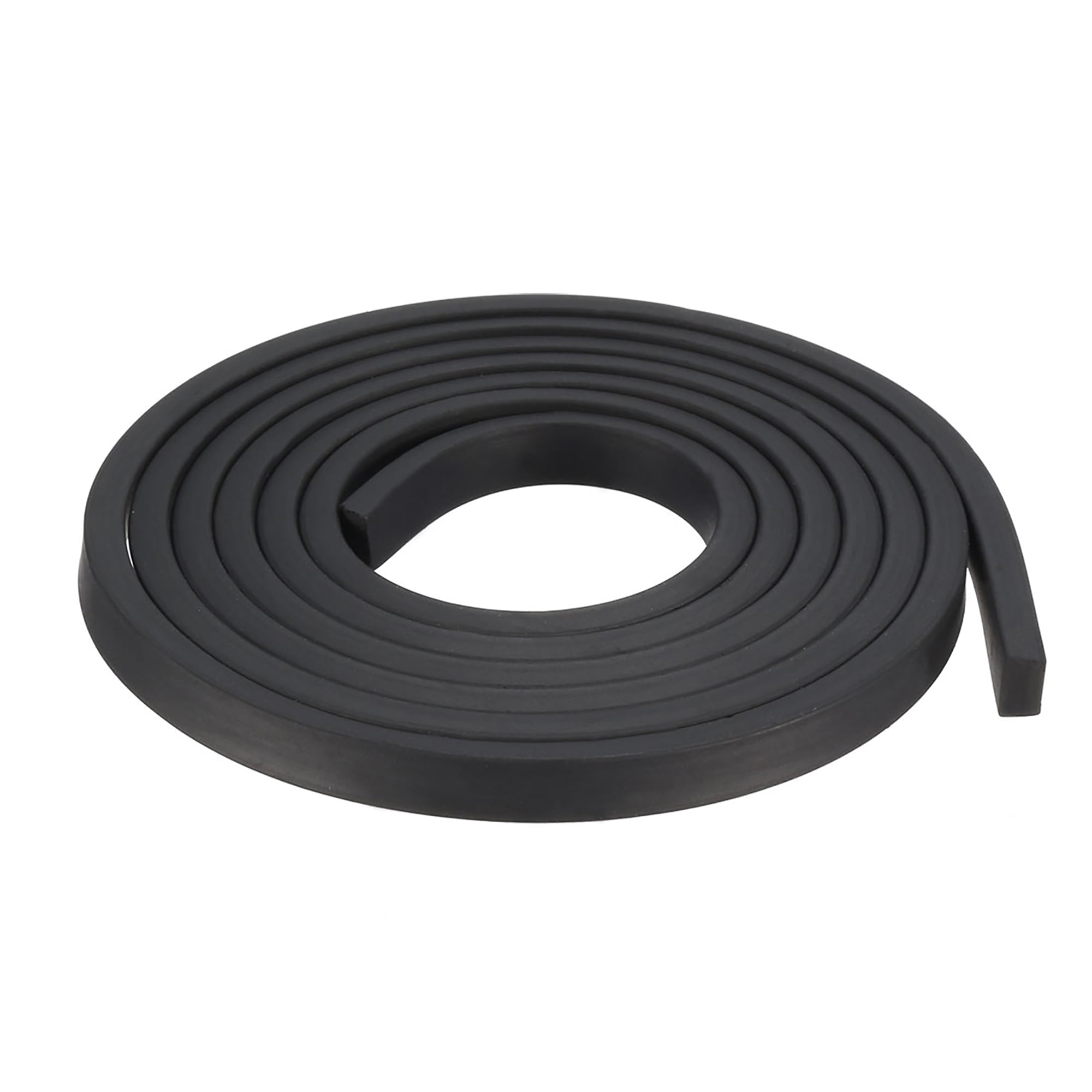 Solid Rectangle Rubber Seal Strip 5mm Wide 3mm Thick 1 Meter Long Black ...