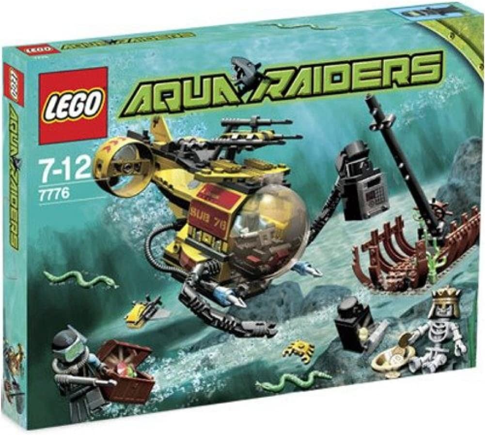 Lego Aqua Raiders Set #7776 The Shipwreck - Walmart.com