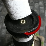 3-Tier Coastal Lighthouse Waterfall Fountain with LED Lighting for ...