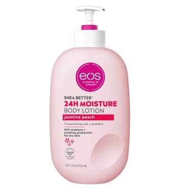 eos Body Lotion, Berry Blossom, 24 Hour Moisture and Fast Absorbing, 11 ...