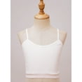 YIZYIF Kids Girls Spaghetti Straps Crop Tank Top Solid Color Camisole ...