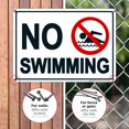 No Swimming Sign, Pool Sign, - Walmart.com