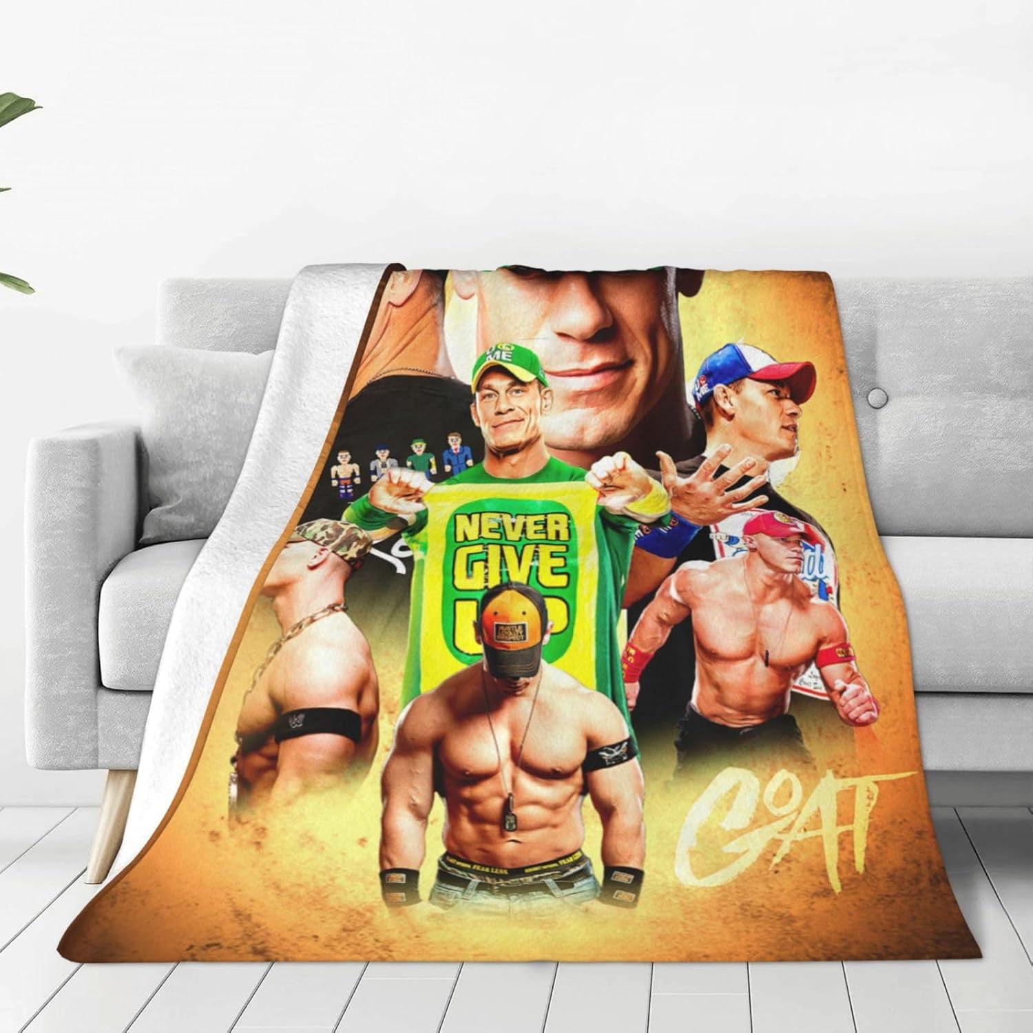 Click here for Wertrrtuyti John Wrestler Cena Throw Blanket Beaut... prices