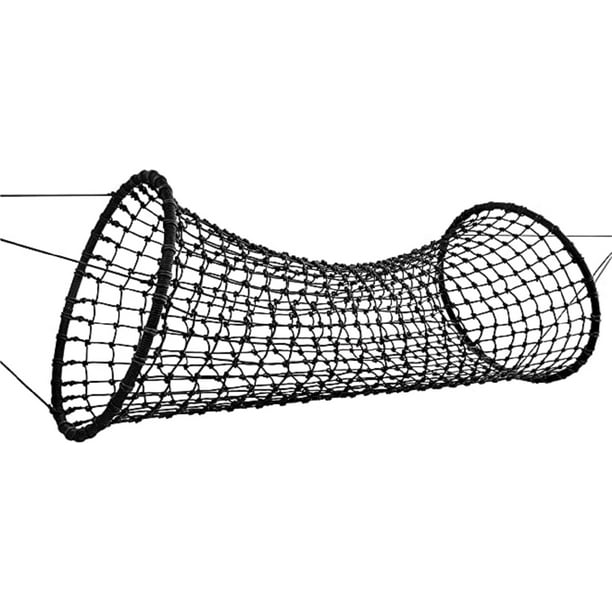 HearthSong 6-Foot Weather-Resistant Hanging Woven Rope Tunnel - Walmart.com