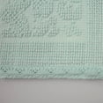 Jean Pierre Turkish Cotton Crochet 28x48 in. Bath Rug, Aqua - Walmart.com