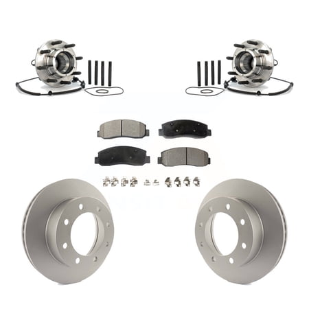 Transit Auto - Front Hub Bearing Assembly With Coated Disc Brake Rotors ...