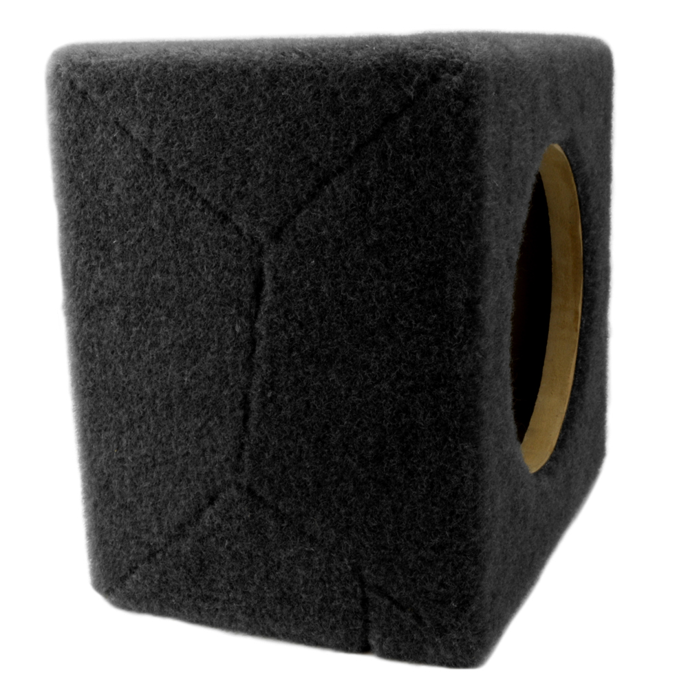 0.15 ft³ Sealed MDF Enclosure for Single JL Audio 6.5" W3v3 (6W3v3) Sub ...