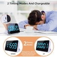 rechargeable digital kitchen timer for cooking, magnetic timers with ...
