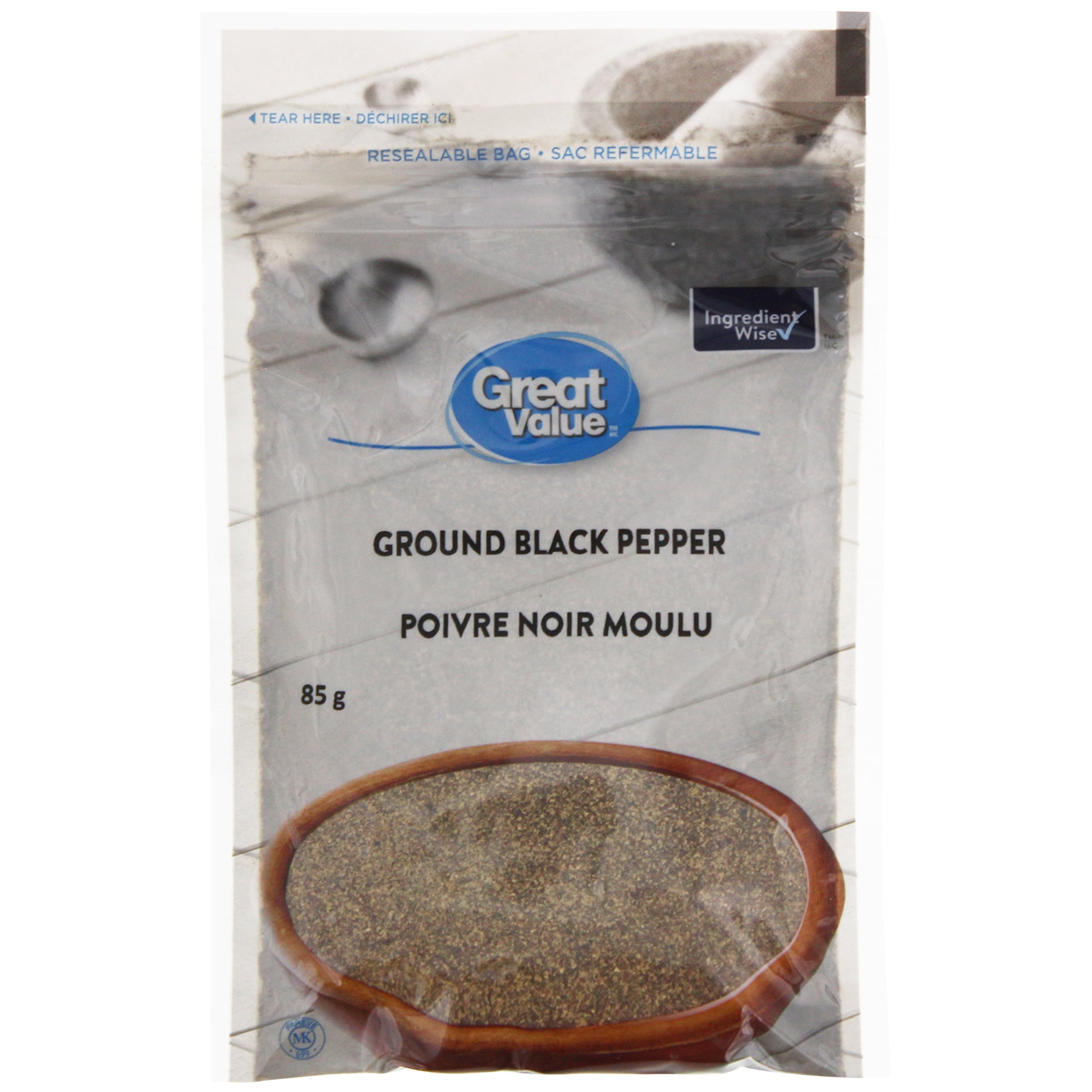 Click here for Great Value Ground Black Pepper 85 G prices
