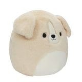 Squishmallows FuzzAMallows 16 inch Big Pet Stevon the Tan Dog - Ultra ...