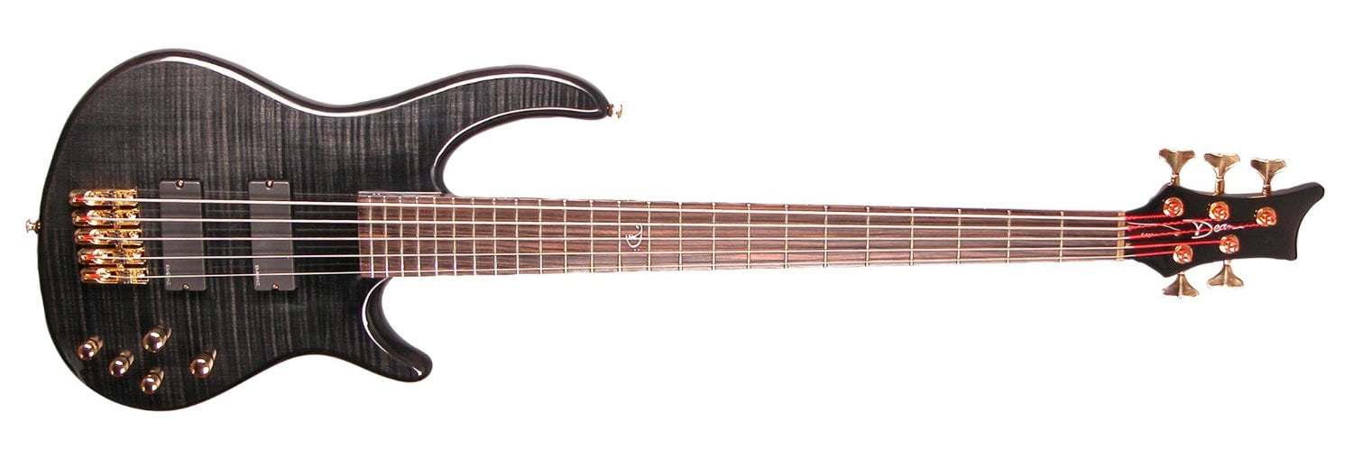 Dean Edge Pro 5-String Bass Guitar - Trans Black - Walmart.com