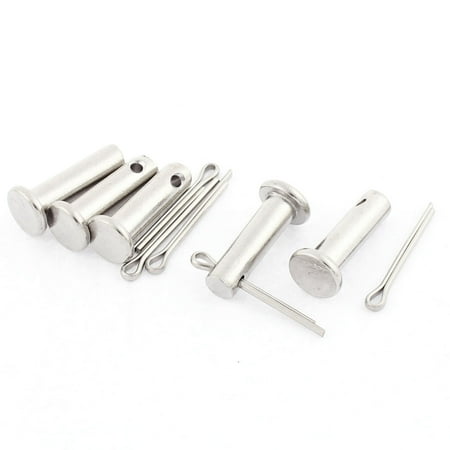 M6x20mm Flat Head 304 Stainless Steel Clevis Pins 5 Sets | Walmart Canada