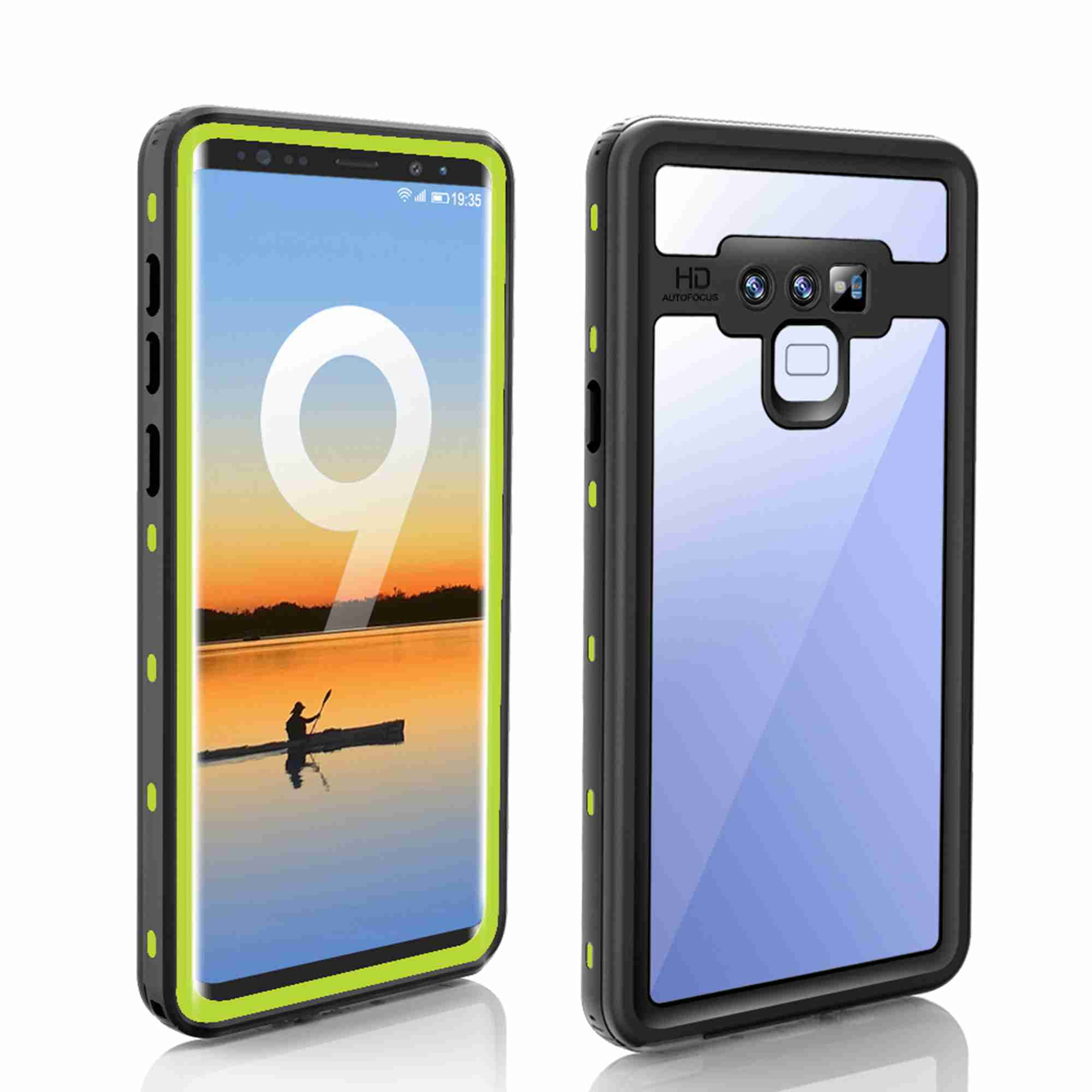 Samsung Note 9 Waterproof Case, Dteck Shockproof Snowproof Dirtproof ...
