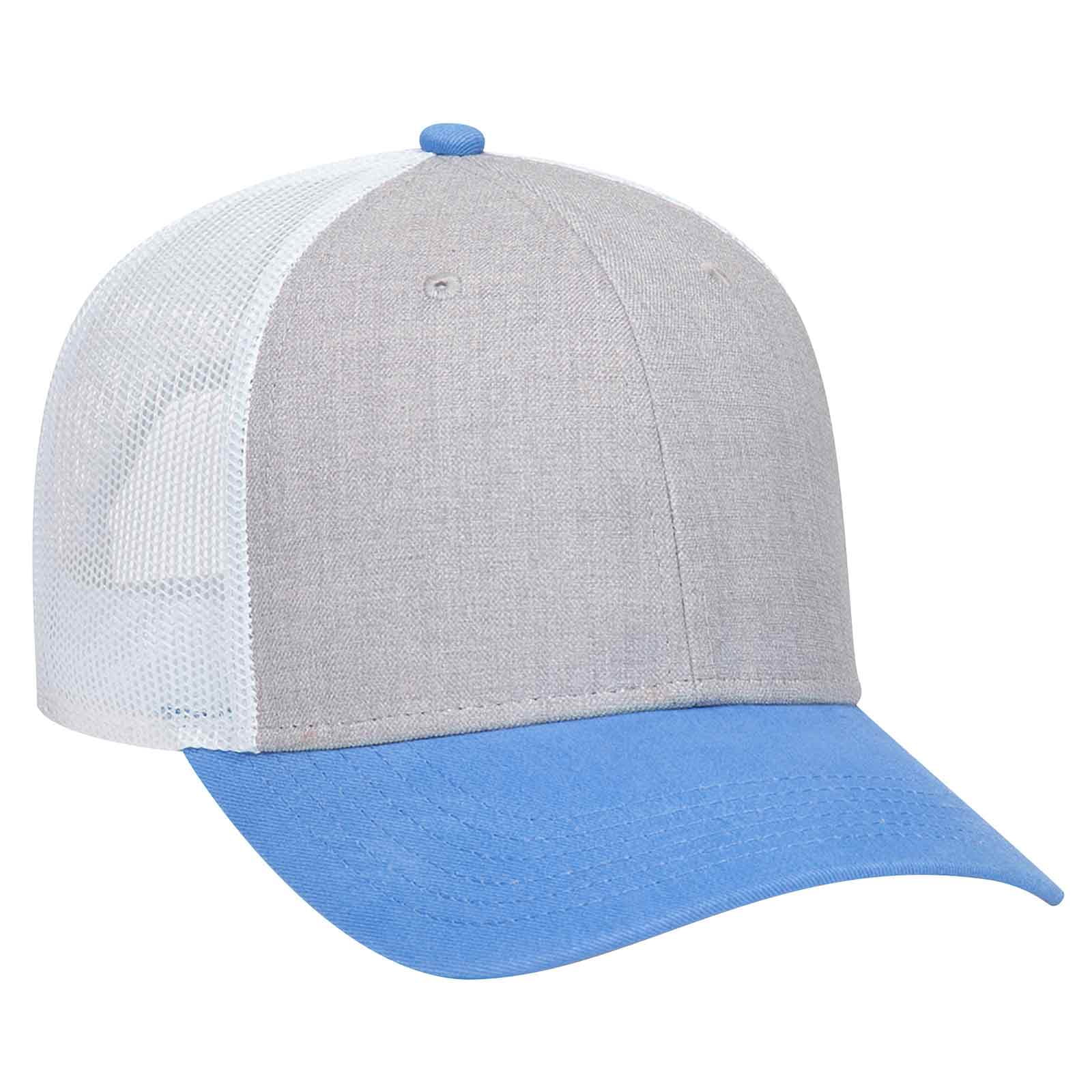 OTTO CAP 6 Panel Low Profile Mesh Back Trucker Hat - Walmart.com