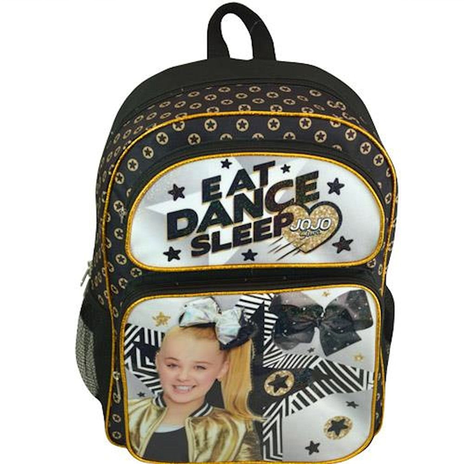 JoJo Siwa 16" Backpack - Black - Walmart.com
