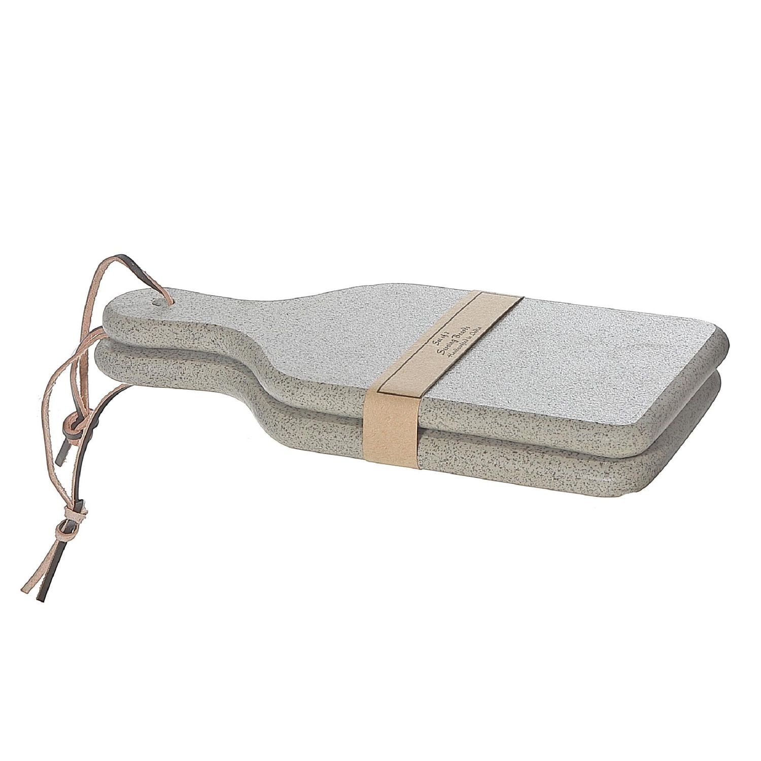 Click here for Ih Casadécor 2pc Terrazzo Marble Cheese Board Ston... prices