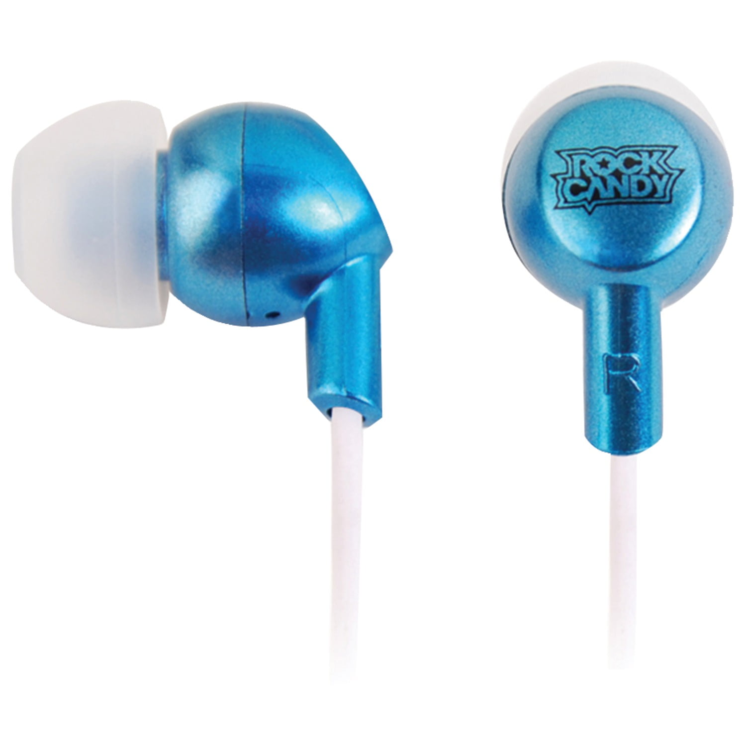 iEssentials IE-RC-BL Rock Candy Earbuds (Blue) - Walmart.com