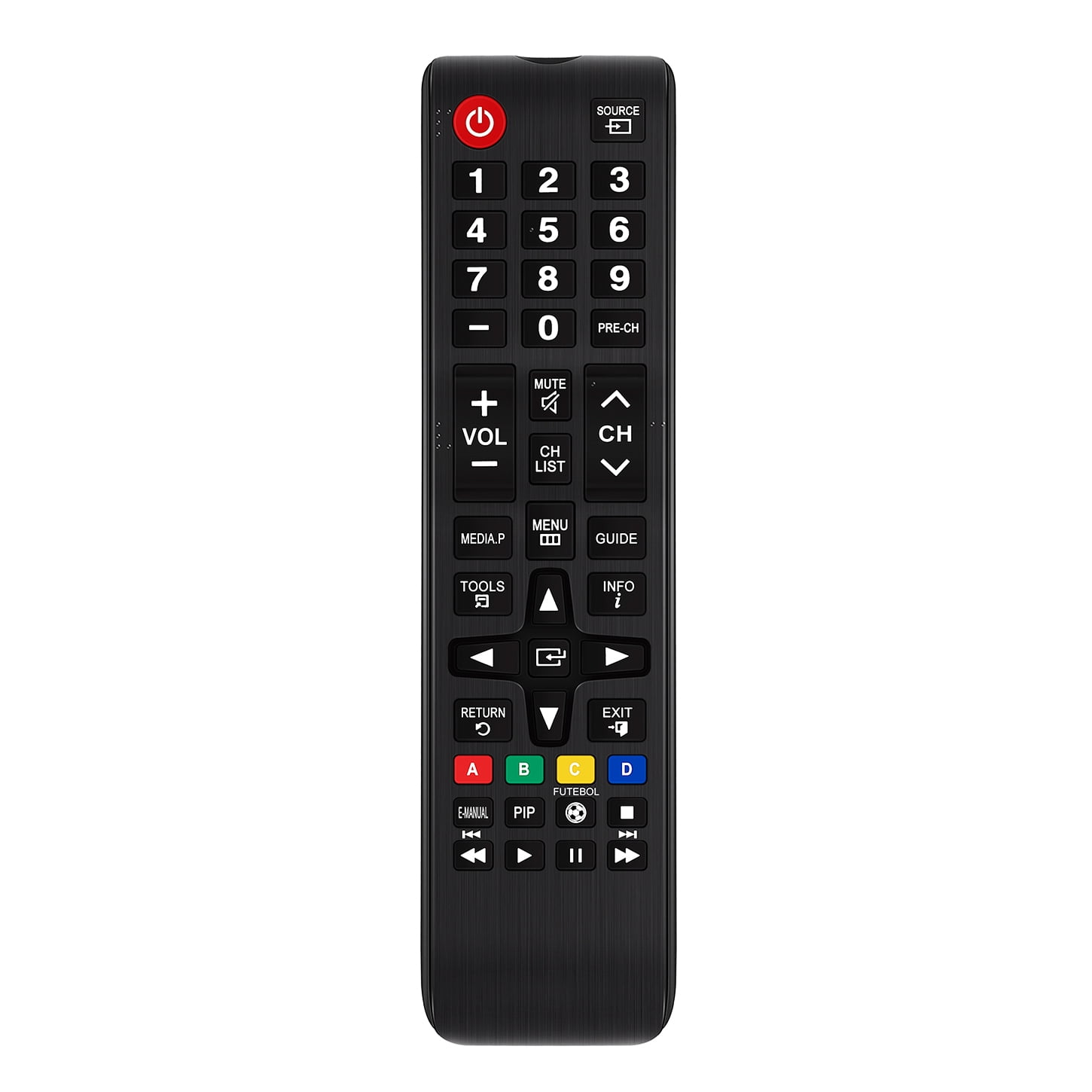 New AA59-00824A Remote Control Fit For Samsung TV UN40D5003BFXZA ...