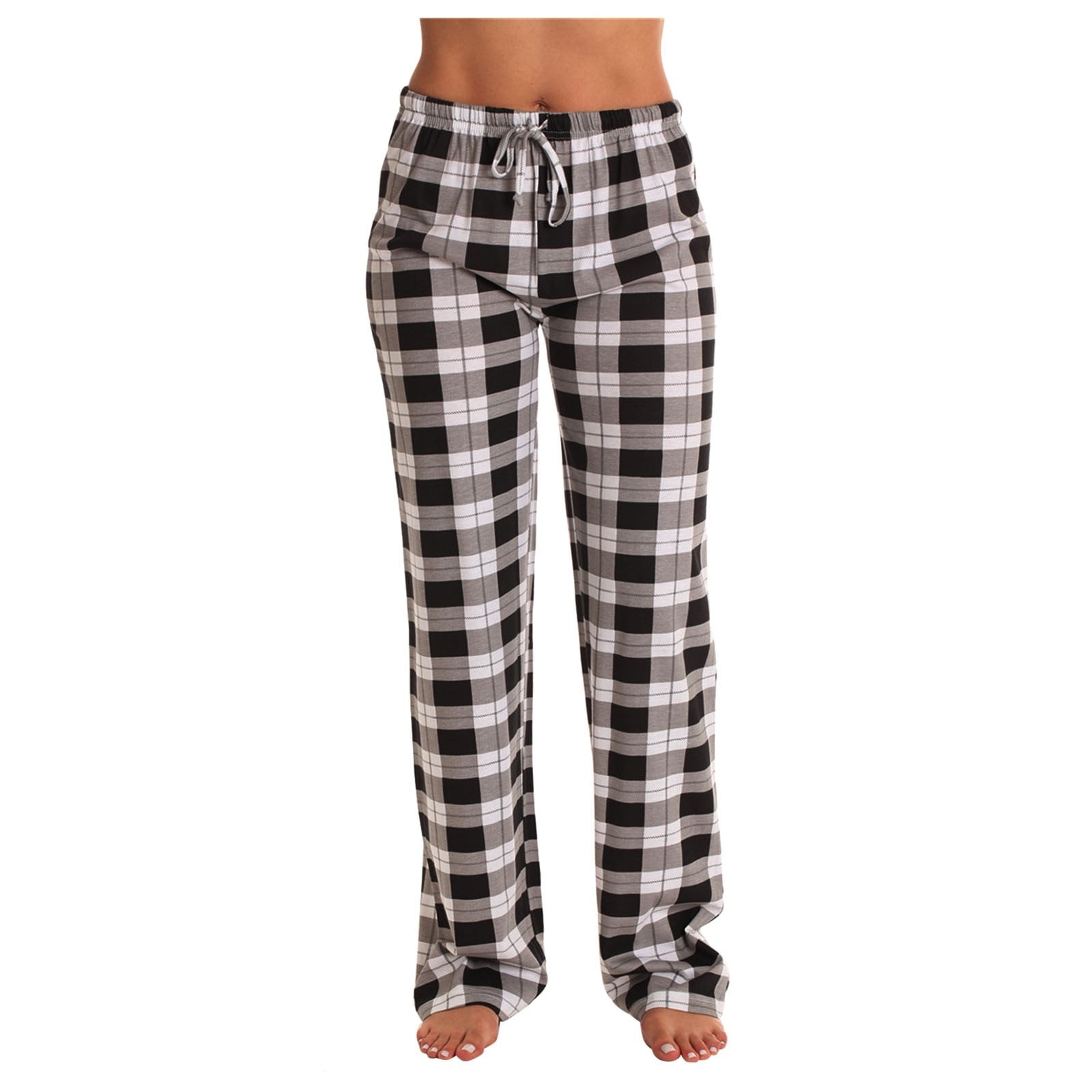 Clearance Women Pajama Pants Sleepwear Buffalo Plaid Pajamas Lounge ...