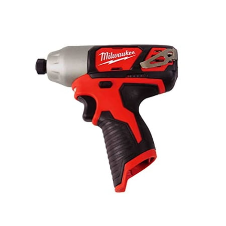 Milwaukee 2462-20 M12 12-Volt Li-ion 1/4" Cordless Hex Impact Driver ...