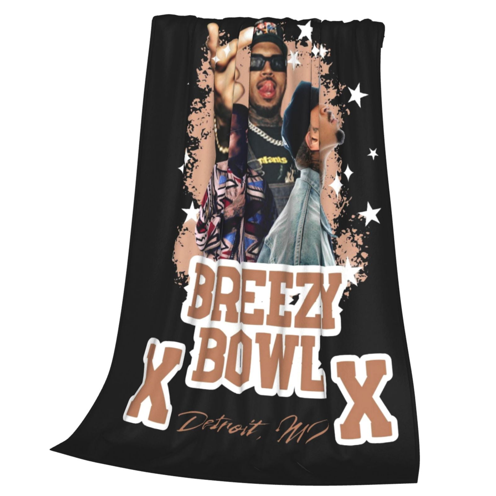 Click here for Vanance Chris Brown Breezy Bowl Xx Throw Blanket C... prices
