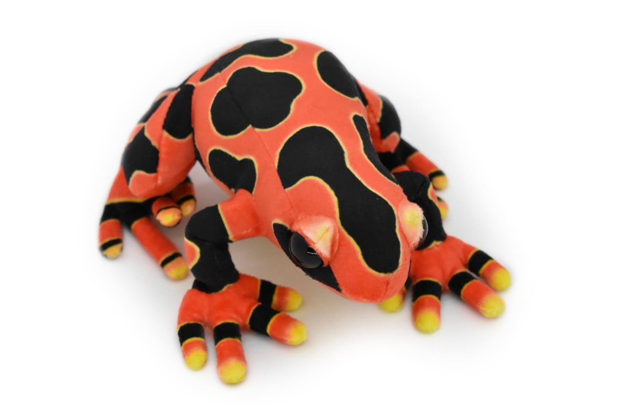 Frog, Red, Poison Dart, Realistic Cute Stuffed Animal Plush Toy Kids ...