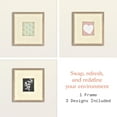 Beautiful Beautiful 3-Piece Floral and Heart Print Set 14.5" x 15.5" by ...