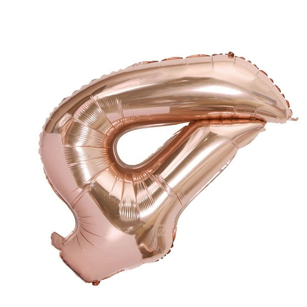 ziyahihome party balloon number balloon aluminum foil balloon party ...