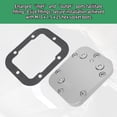 1/8" NPT 3-Ports PTO Oil Cooler Cover & Gasket Kit, Compatible with ...