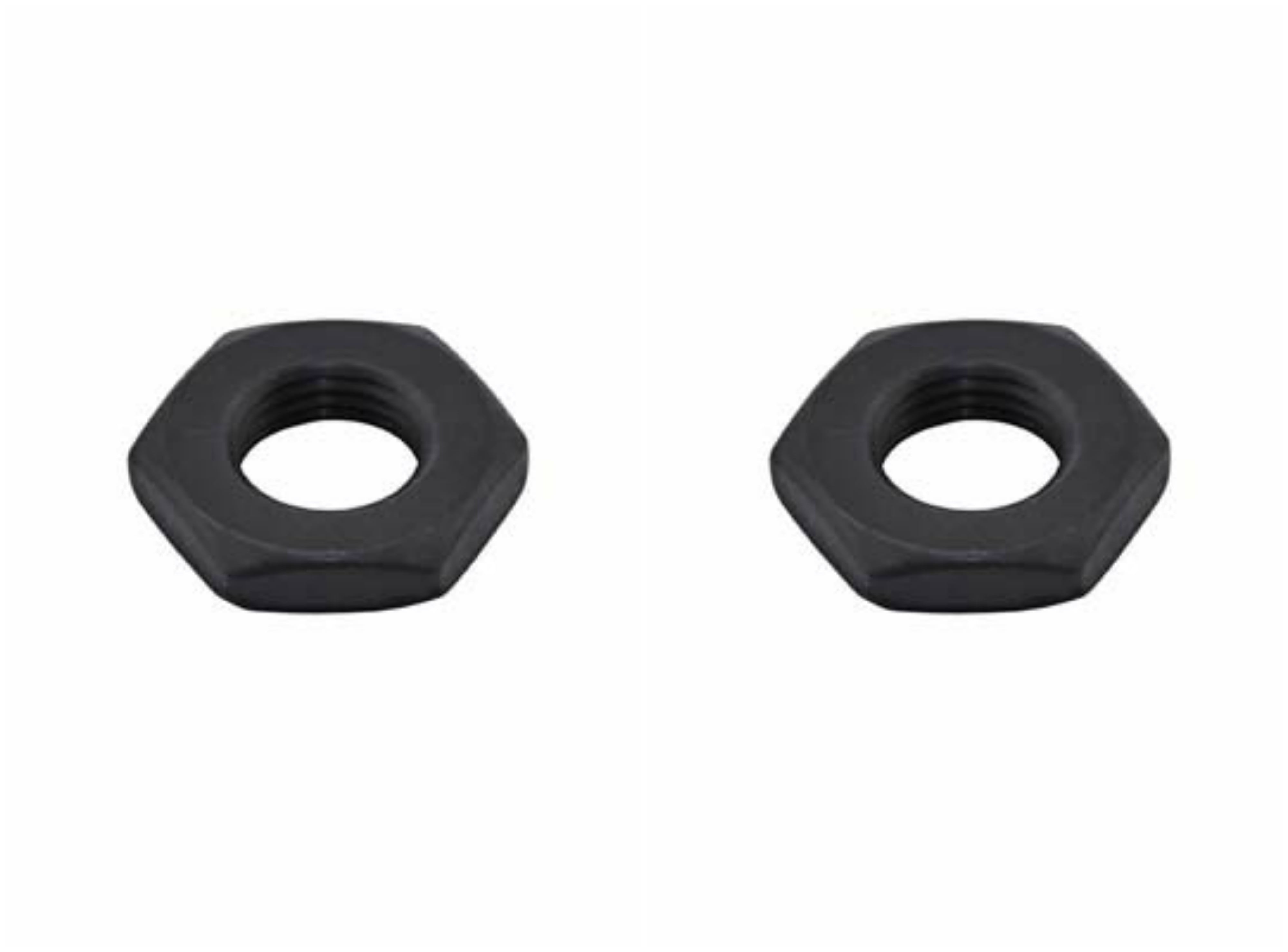 2 - Lock Nuts 3mm 3/8 x 26t Axle Black. Set of lock nut. Pair of lock ...
