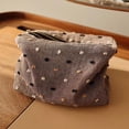 Agiufgs Makeup Bag 17 X 6 X 4.33 in, Grid Pattern Organizer, for Travel ...