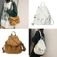 Color Backpack for Women Japanese Styles Crossbody Bag Canvas Shoulder ...