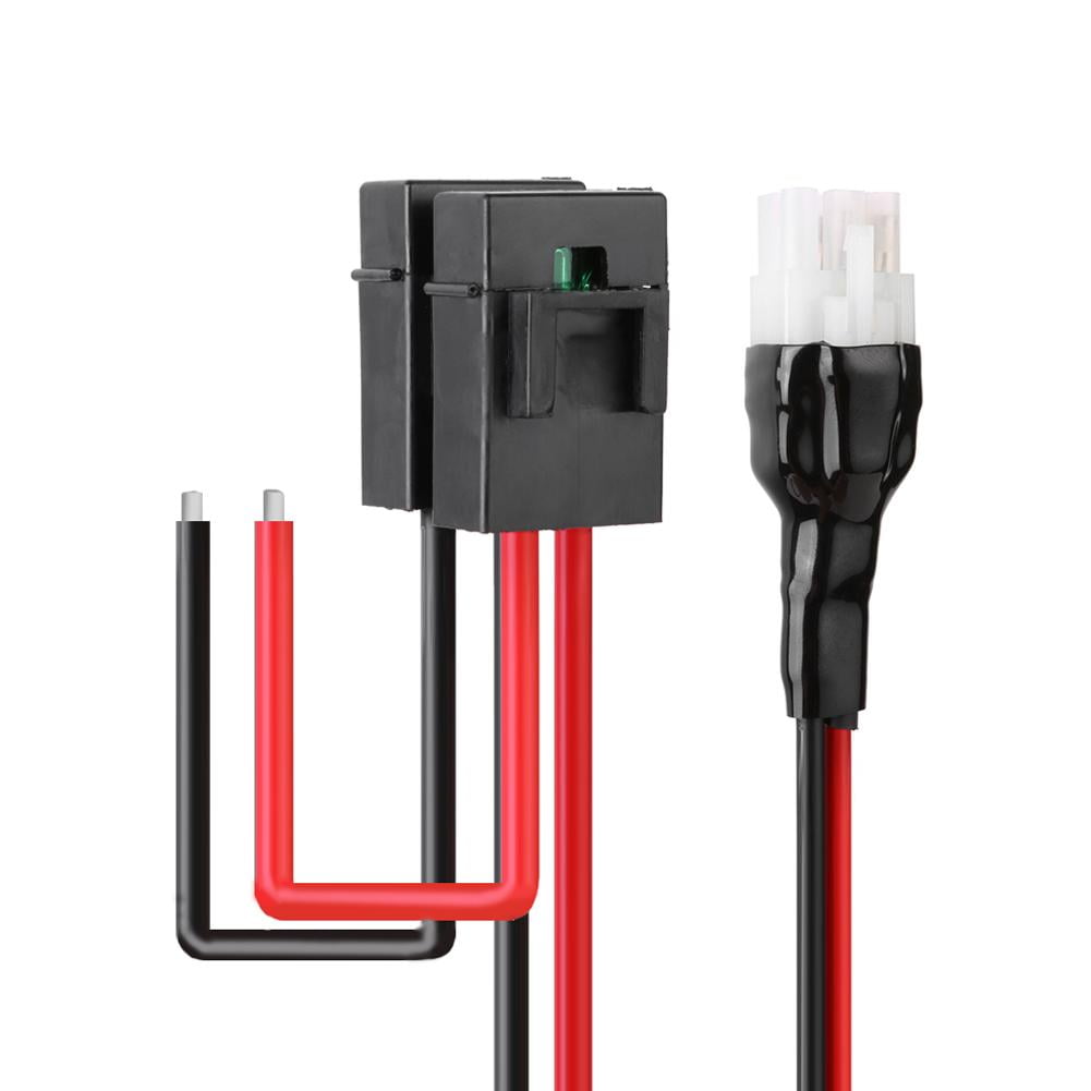 1m 30A Fusible Cable de fuente de alimentación de onda corta de 6 pines ...