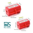 Rio Salto Plug Lock for Lockout Tagout Kit 16-Piece, For 220 Volt & 500 ...