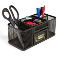TRU RED All-In-One 10 Compartment Wire Mesh Compartment Storage TR57530 ...