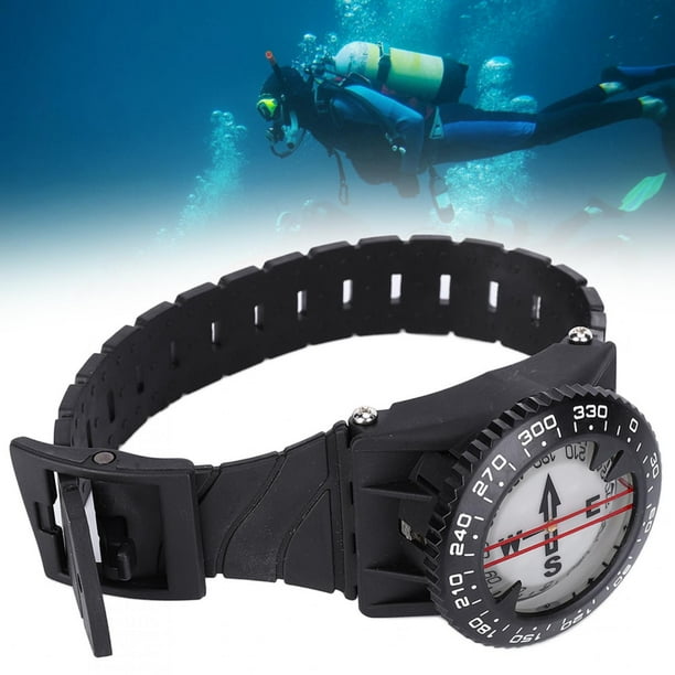 ANGGREK Underwater Compass,Wrist Compass, Waterproof Wrist Compass ...