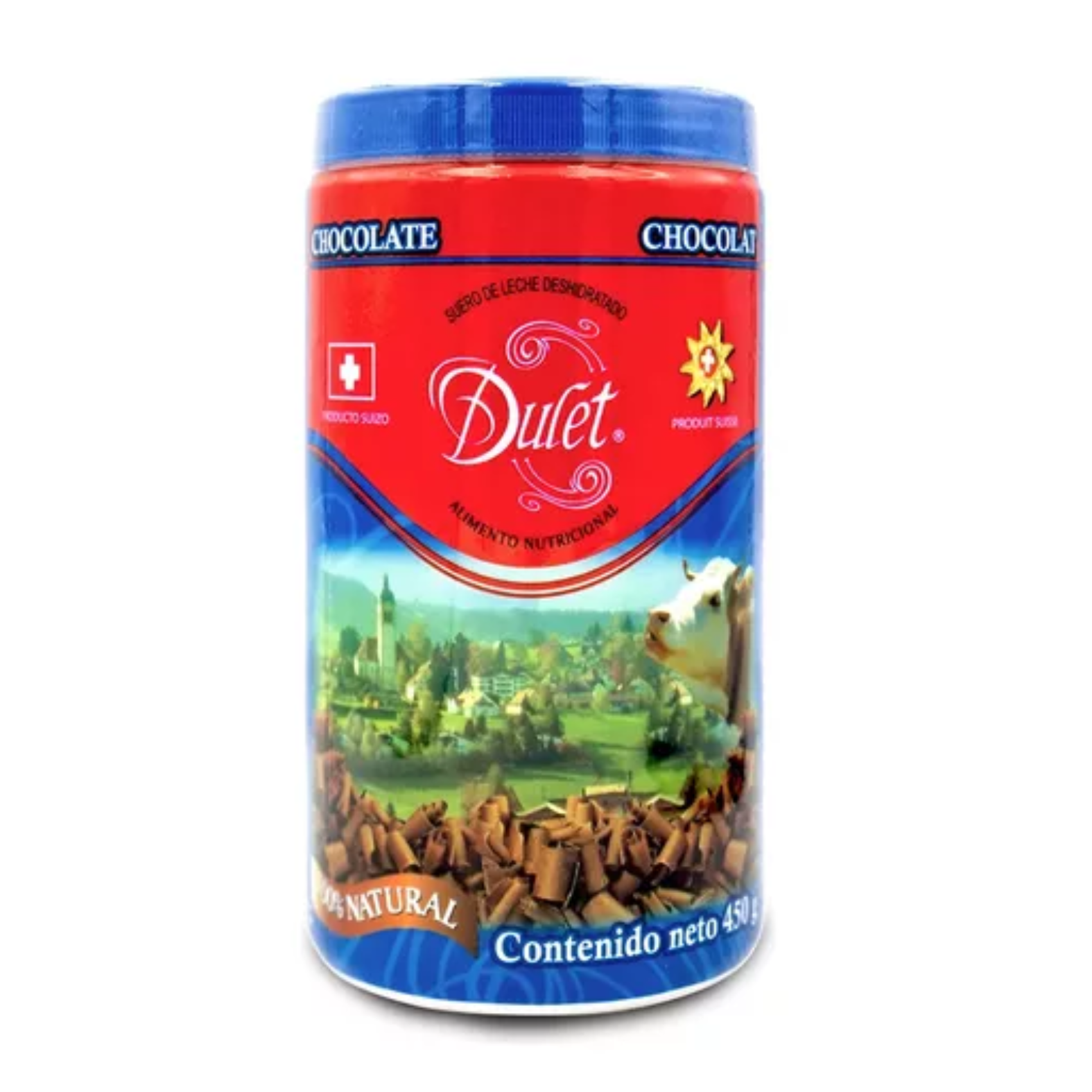 Dulet Lactosuero Suizo Sabor Chocolate 450g | Walmart en línea