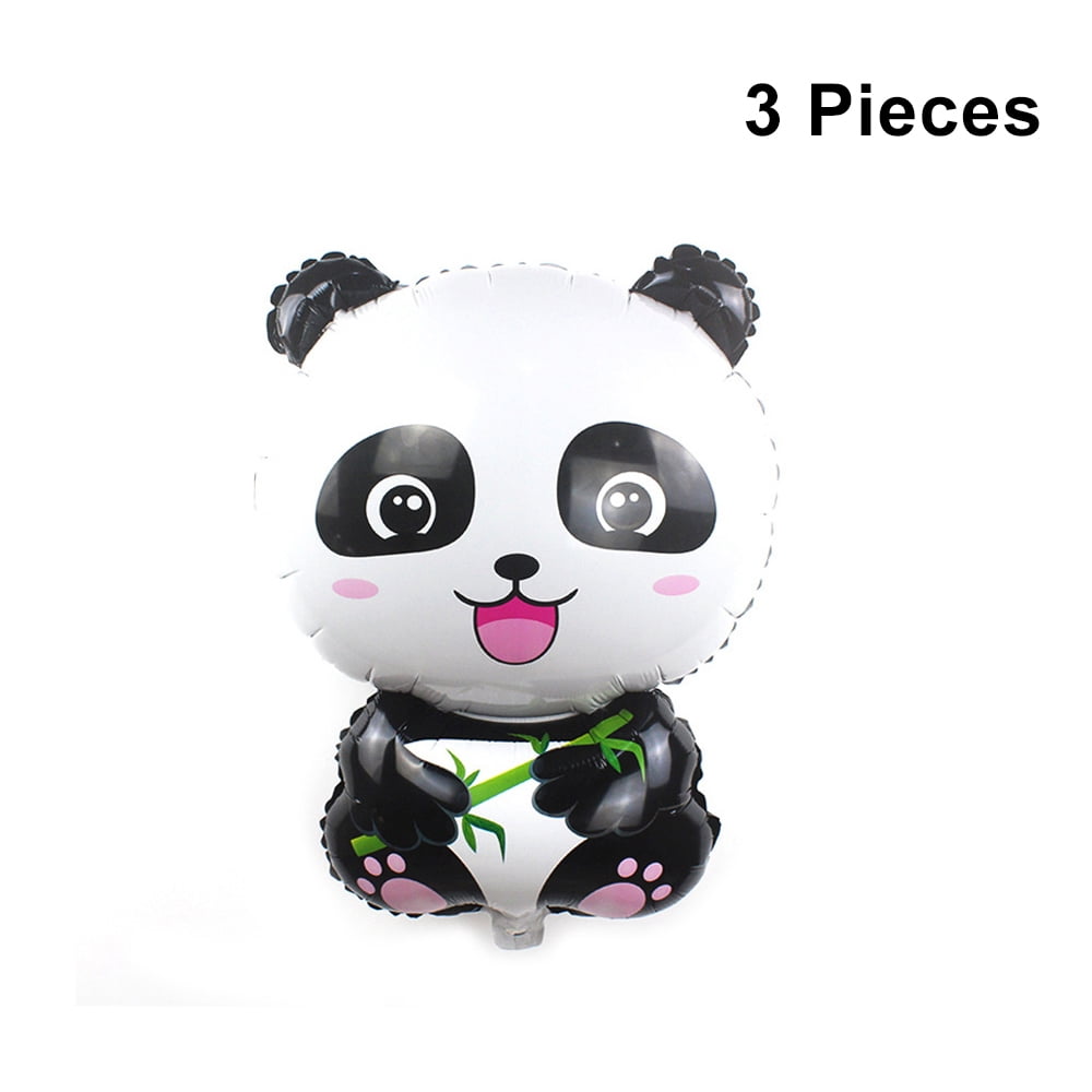 3 Pieces Panda Balloon, 30inch x 19inch - Walmart.com