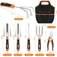 Nrnio Garden Tool Set, Stainless Steel Gardening Tools, Non-Slip Rubber ...