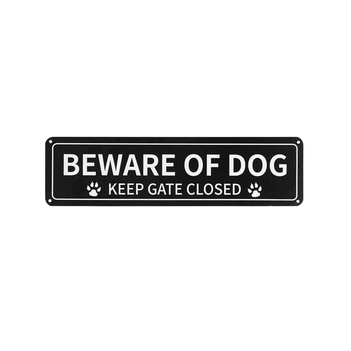 1 Paquete de Letrero de Cuidado con el Perro, Letrero de Metal de ...