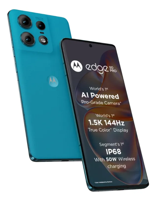 Smartphone Motorola Moto Edge 50 Pro Dual sim 512gb 12ram-Azul | Bodega ...
