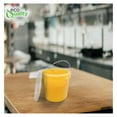 1 Gallon (128 oz) Clear Plastic Bucket with Lid and Handle (5 Pack ...
