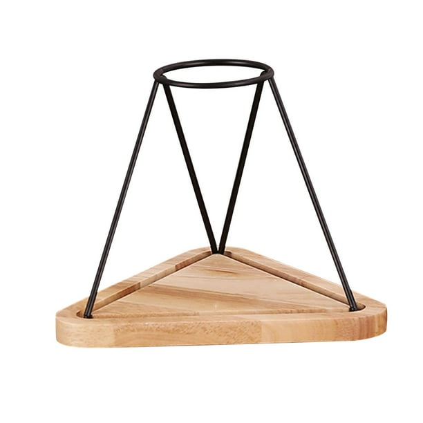 Elodie Pour over Stands Wooden Base Drip Coffee Stand for Housewarming ...