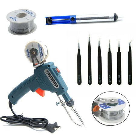 60W Auto Electric Iron Temperature Handheld Weding Tool Set including ...